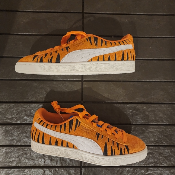Puma | Shoes | Mens Puma Frosted Flakes X Suede Tony The Tiger | Poshmark
